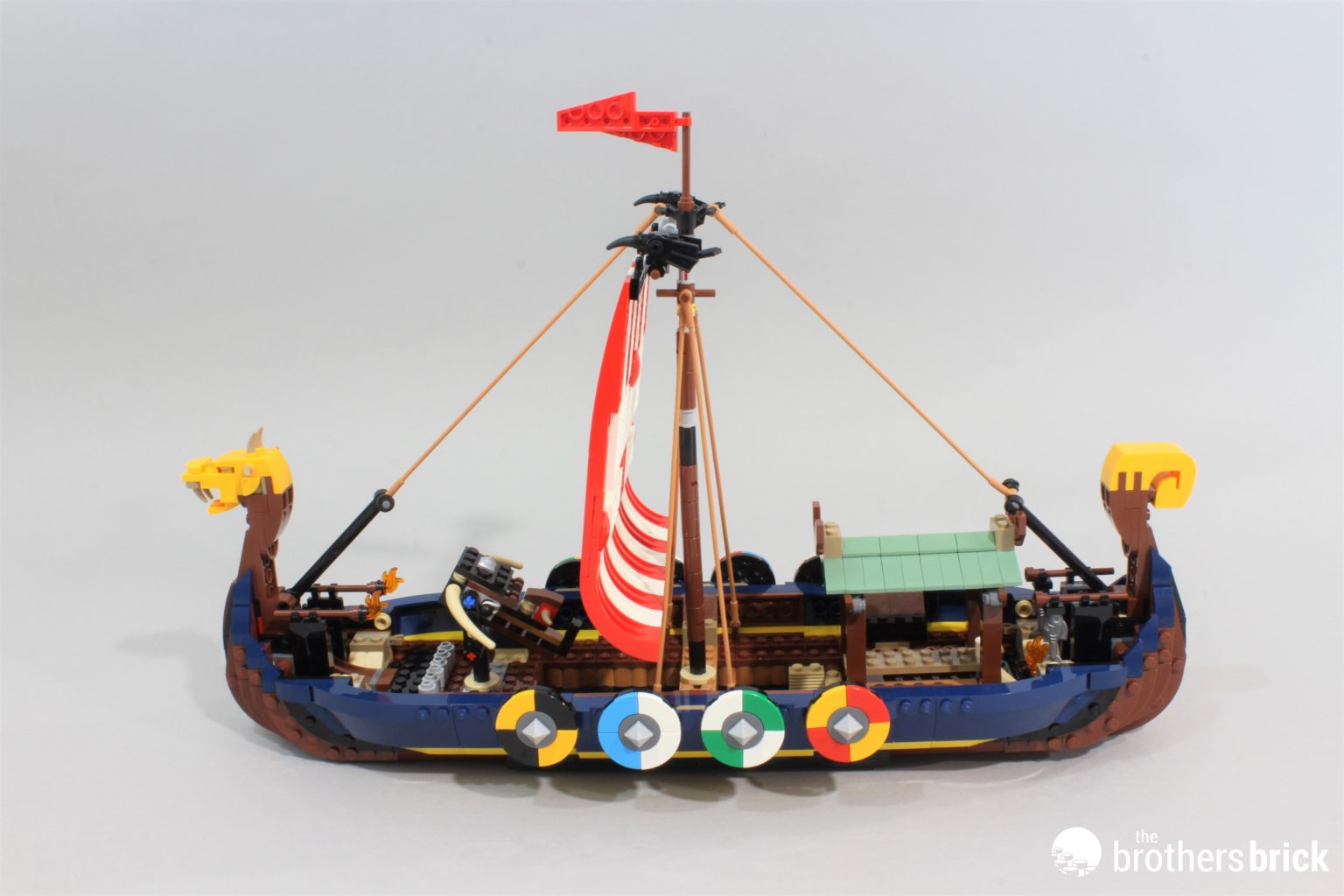 LEGO Creator 3-in-1 31132 Viking Ship and the Midgard Serpent - TBB ...
