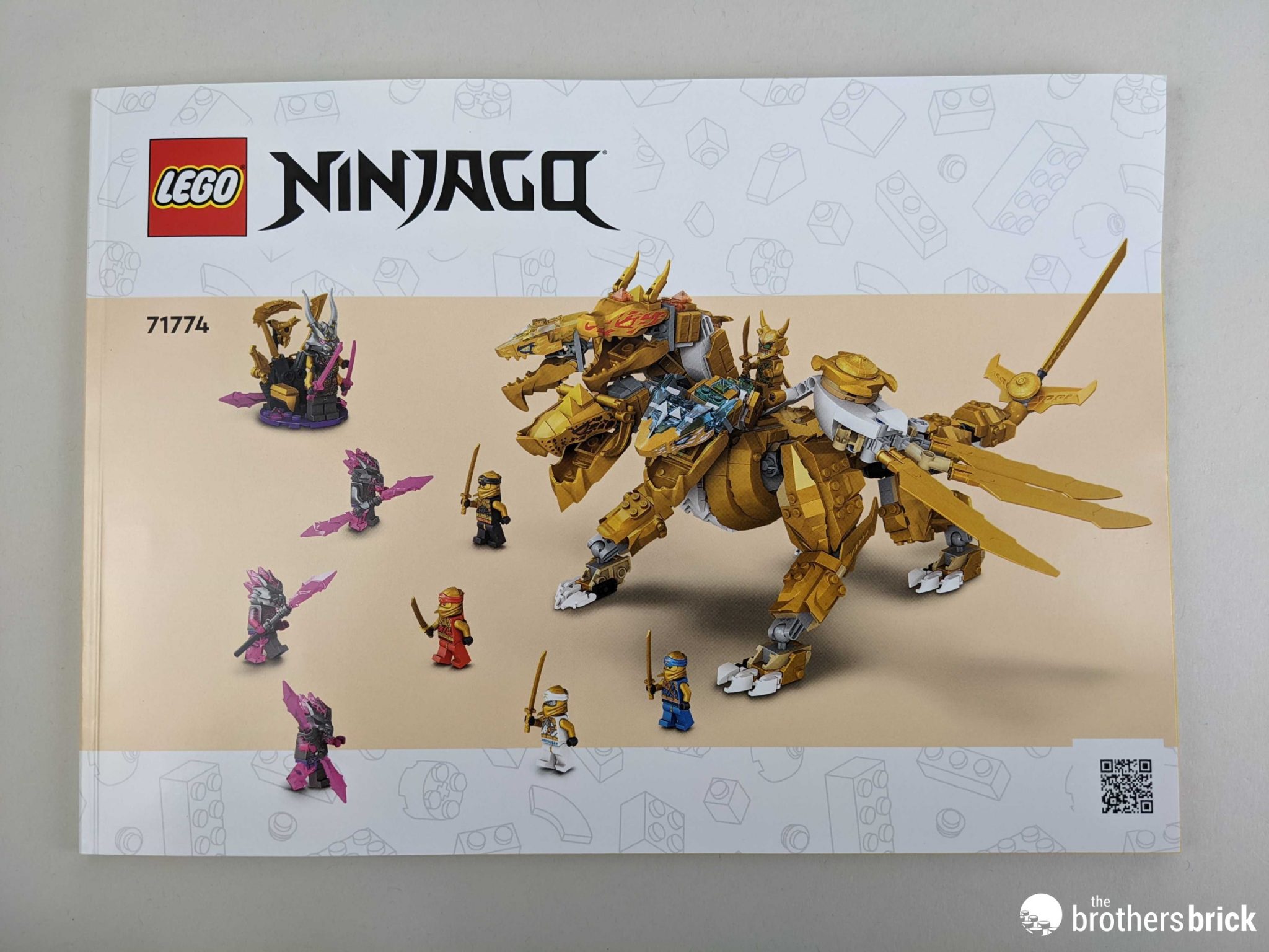 LEGO Ninjago 71774: Lloyd's Golden Ultra Dragon - Are four heads are ...