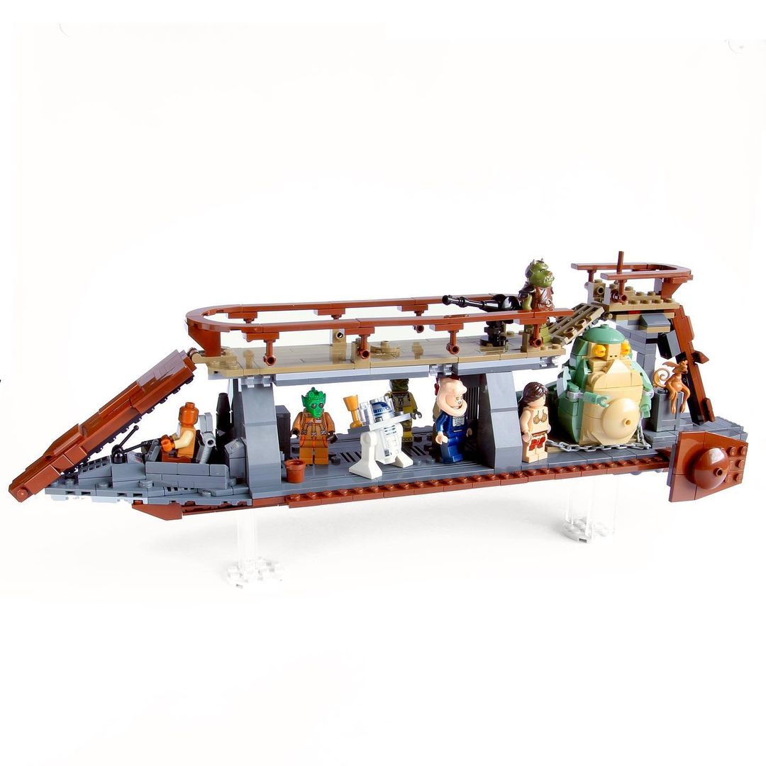 Sail Barge 2 - The Brothers Brick | The Brothers Brick