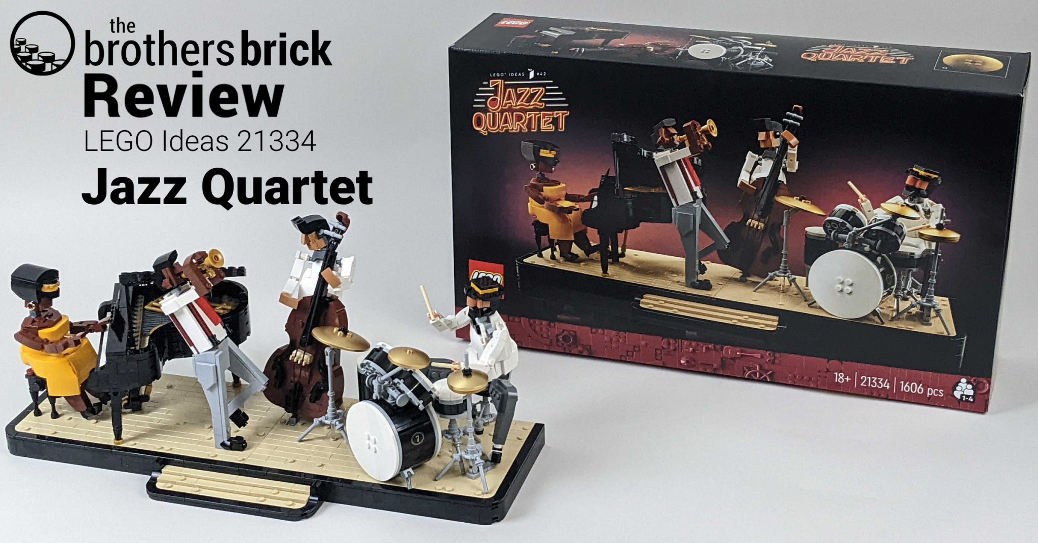 LEGO Ideas 21334: Jazz Quartet - Dig these crazy sounds, Daddy-O ...