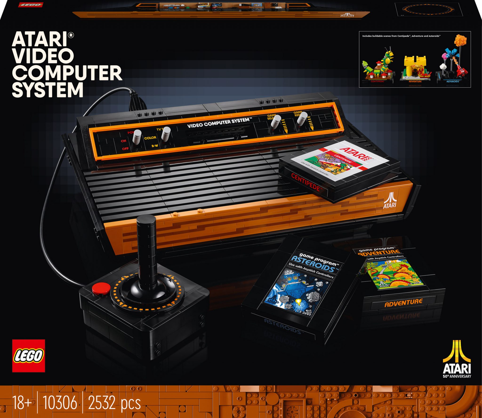 LEGO Icons reveals 10306 Atari 2600 to celebrate Atari's 50th ...