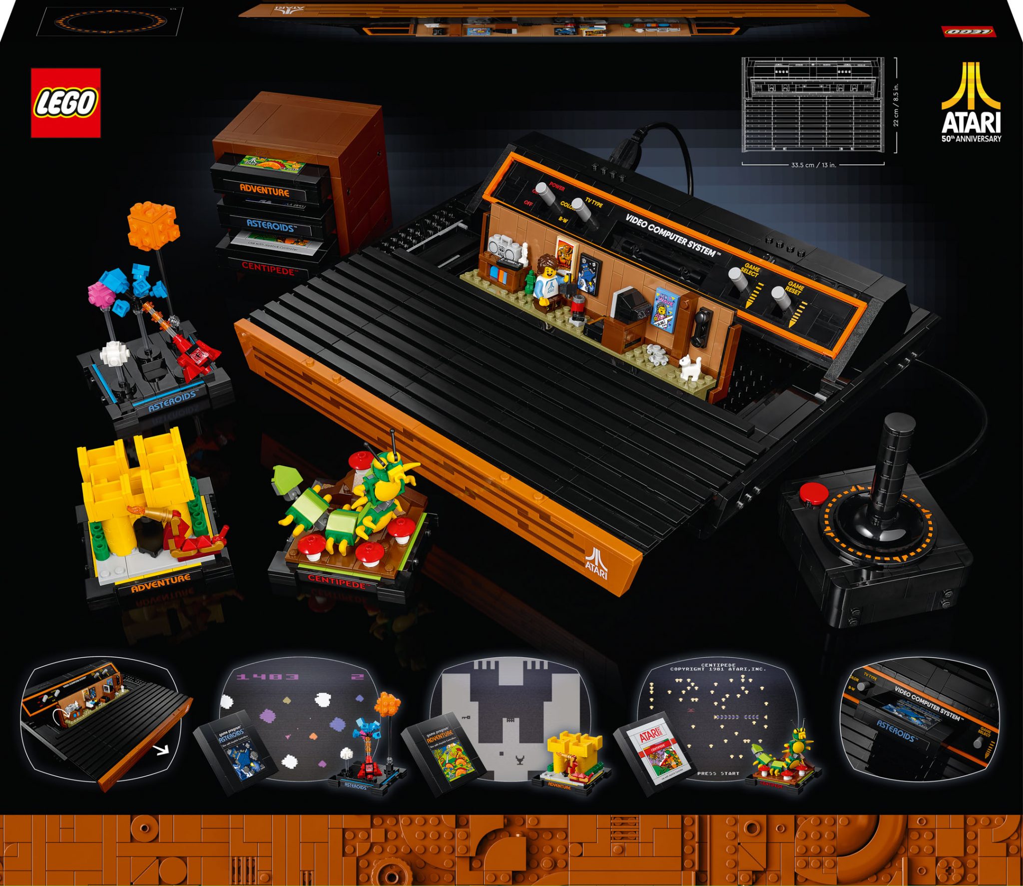 LEGO Icons reveals 10306 Atari 2600 to celebrate Atari's 50th ...