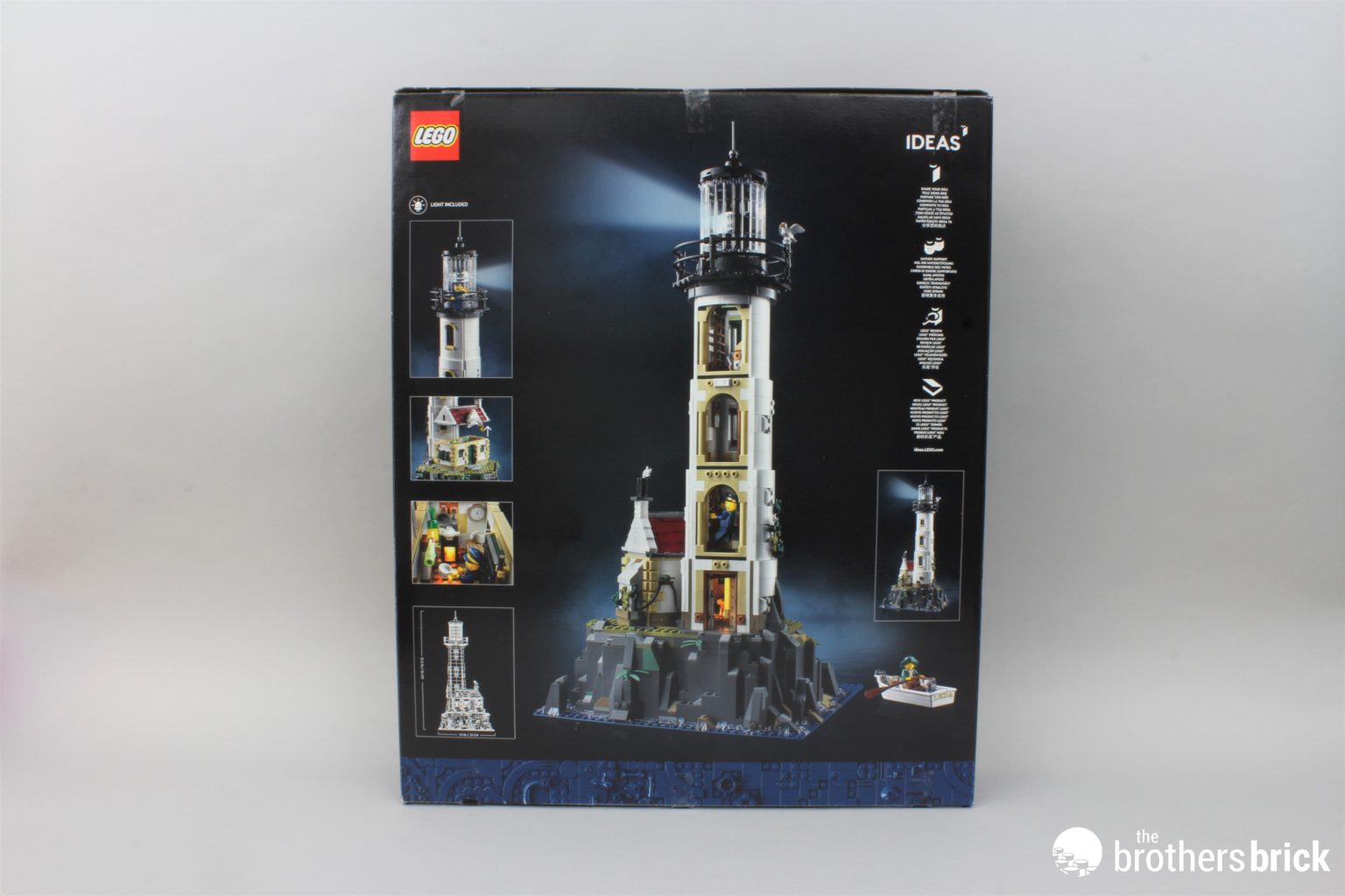 LEGO Ideas 21335 Motorized Lighthouse - a beacon of brick-built class ...