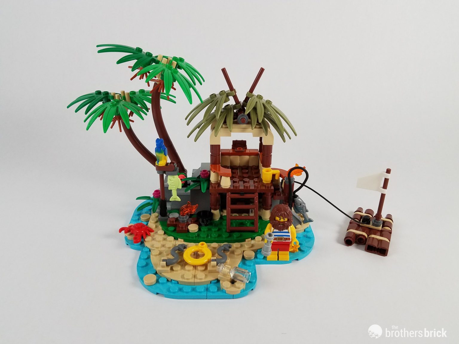 LEGO Ideas 40566 Ray the Castaway GWP - TBB Review - KE930 - 1-10 - The ...