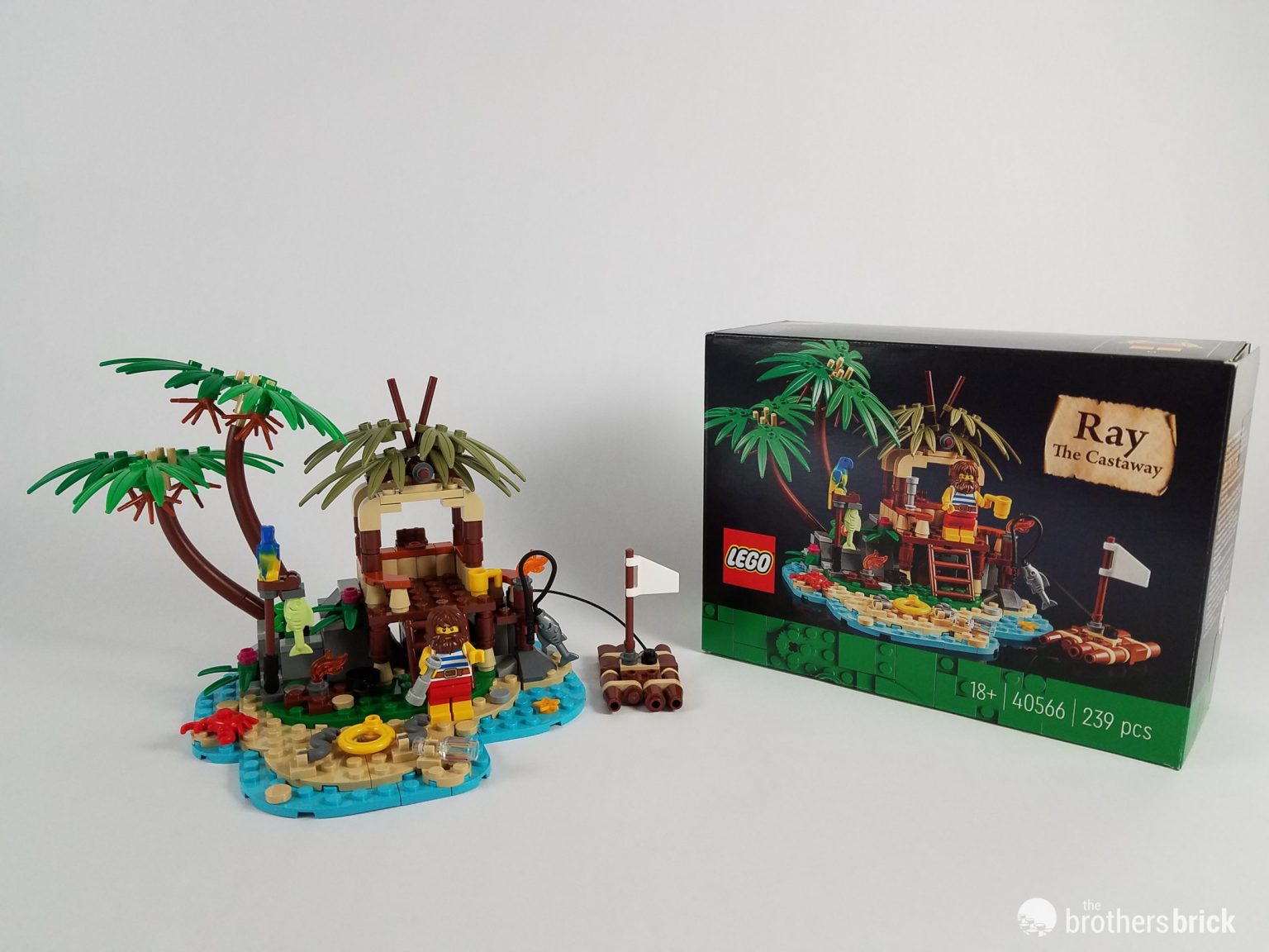 LEGO Ideas 40566: Ray the Castaway - A Marooned Gift with Purchase ...