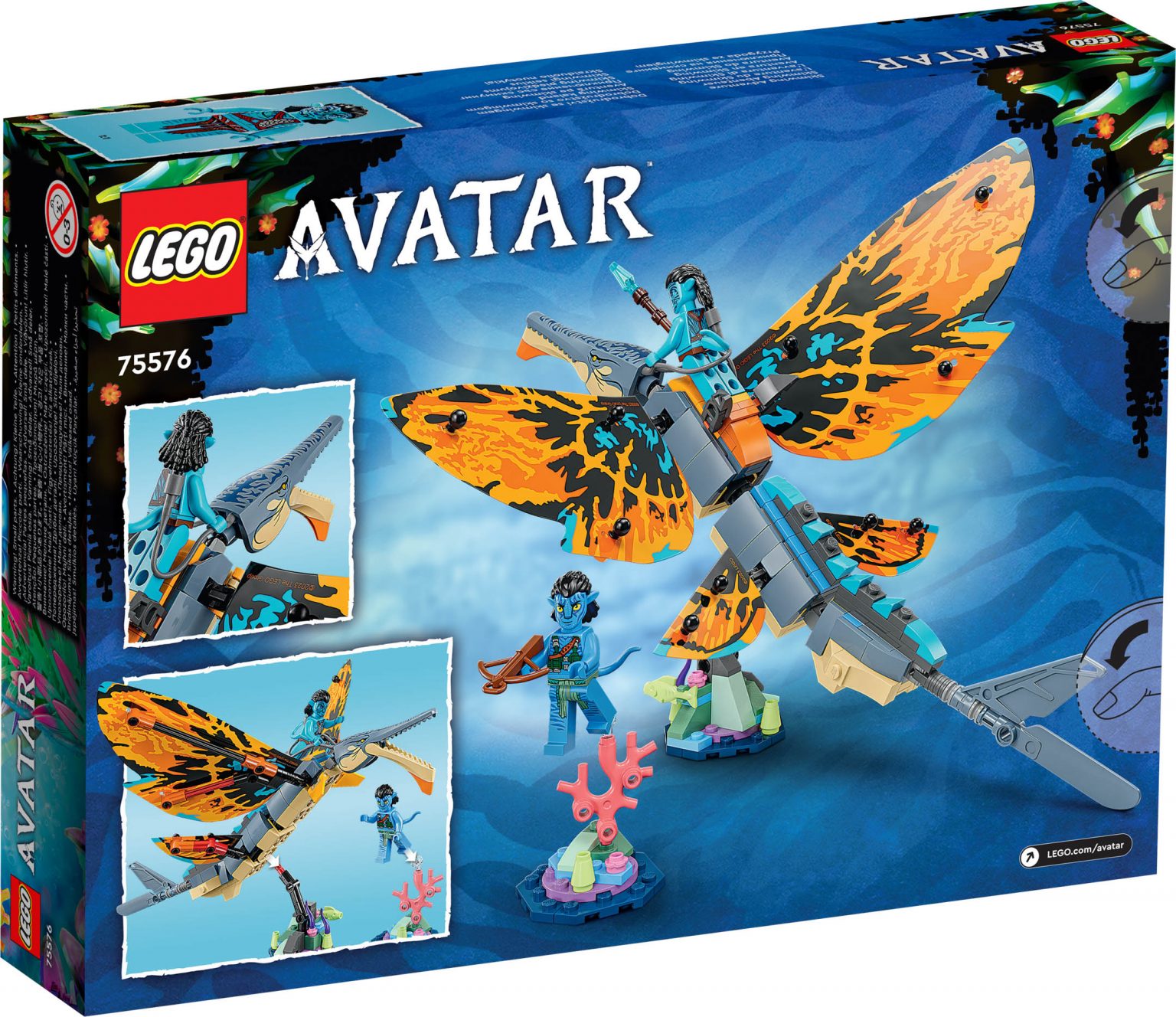 LEGO Avatar The Way of Water - 75576 Skimwing Adventure (2) - The ...