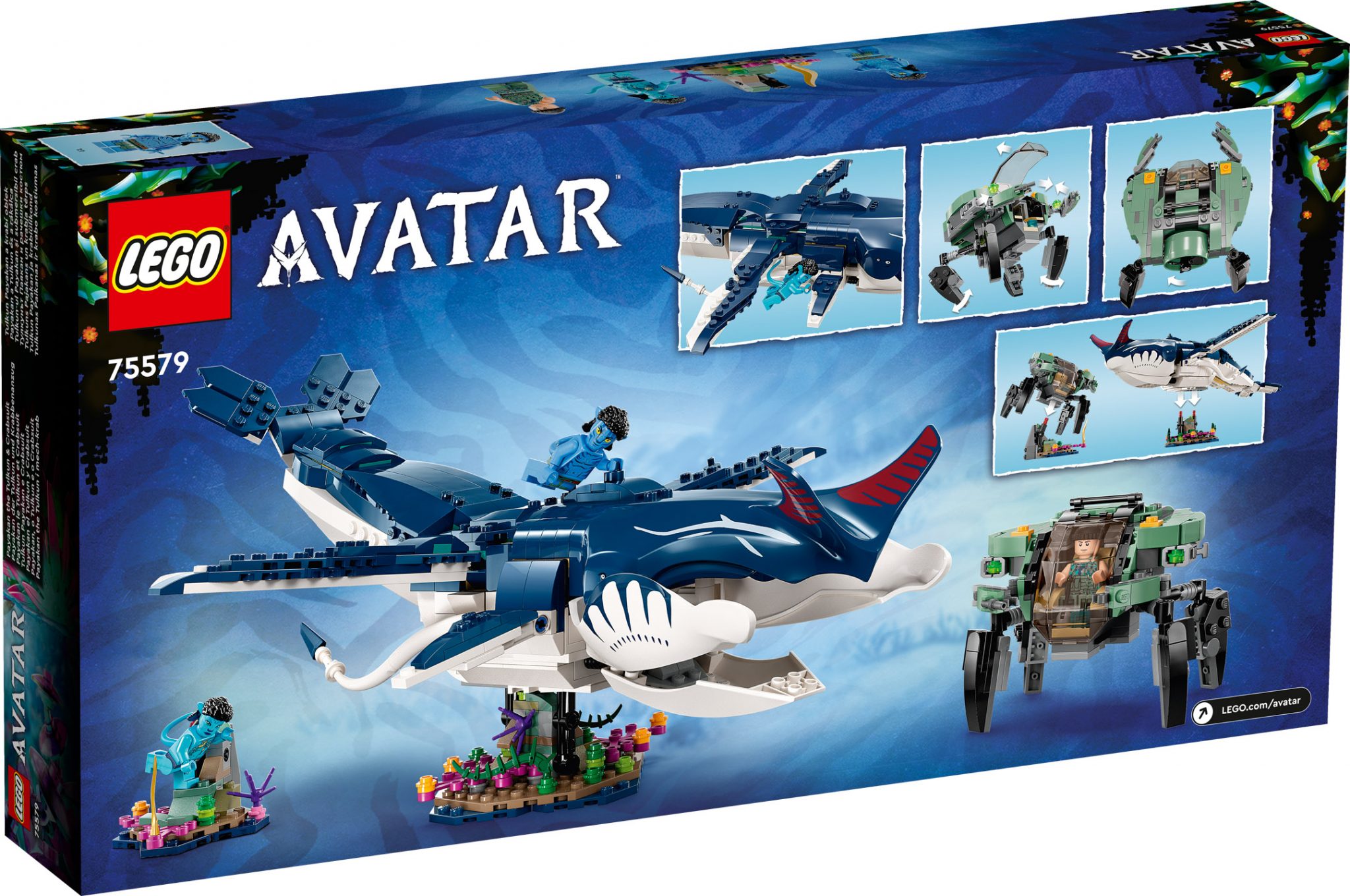 A quintet of new Avatar sets from The Way of Water revealed on LEGO.com ...