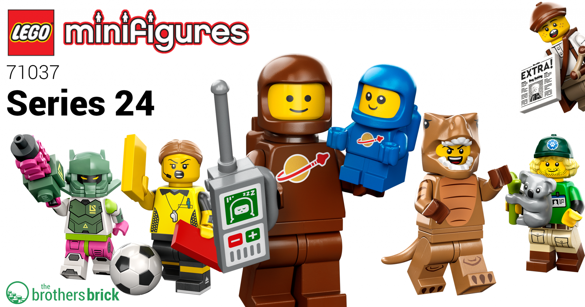 LEGO reveals 71037 Collectible Minifigures Series 24 with 12 new ...