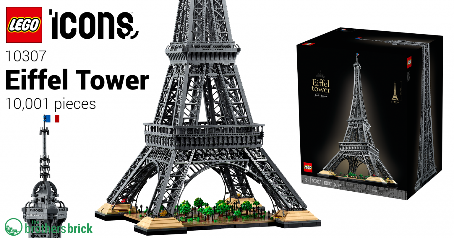 LEGO reveals the Eiffel Tower as the next set in the Icons line [News ...