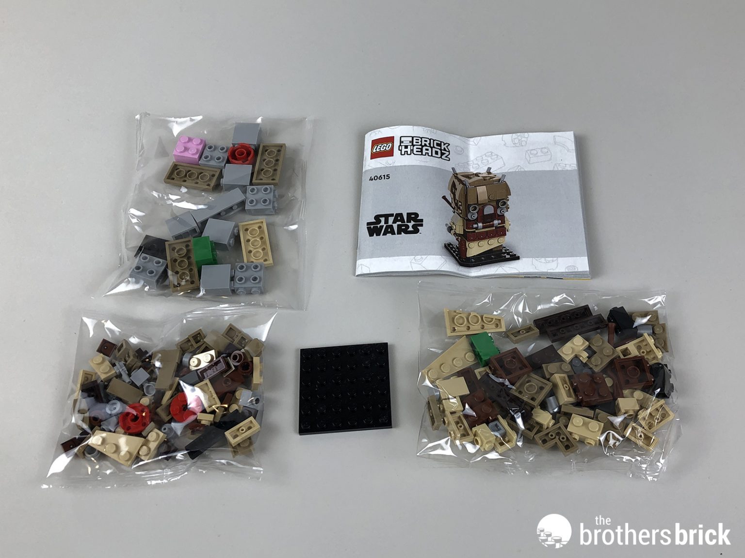 LEGO Star Wars BrickHeadz 40615 Tusken Raider [Review] - The Brothers ...