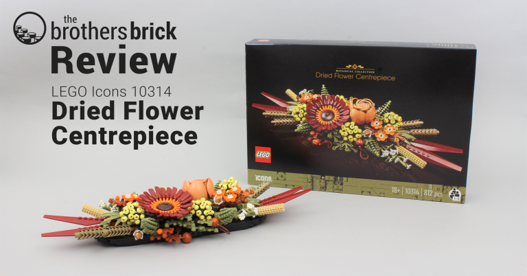 LEGO Icons Botanical Collection 10314 Dried Flower Centerpiece - a ...