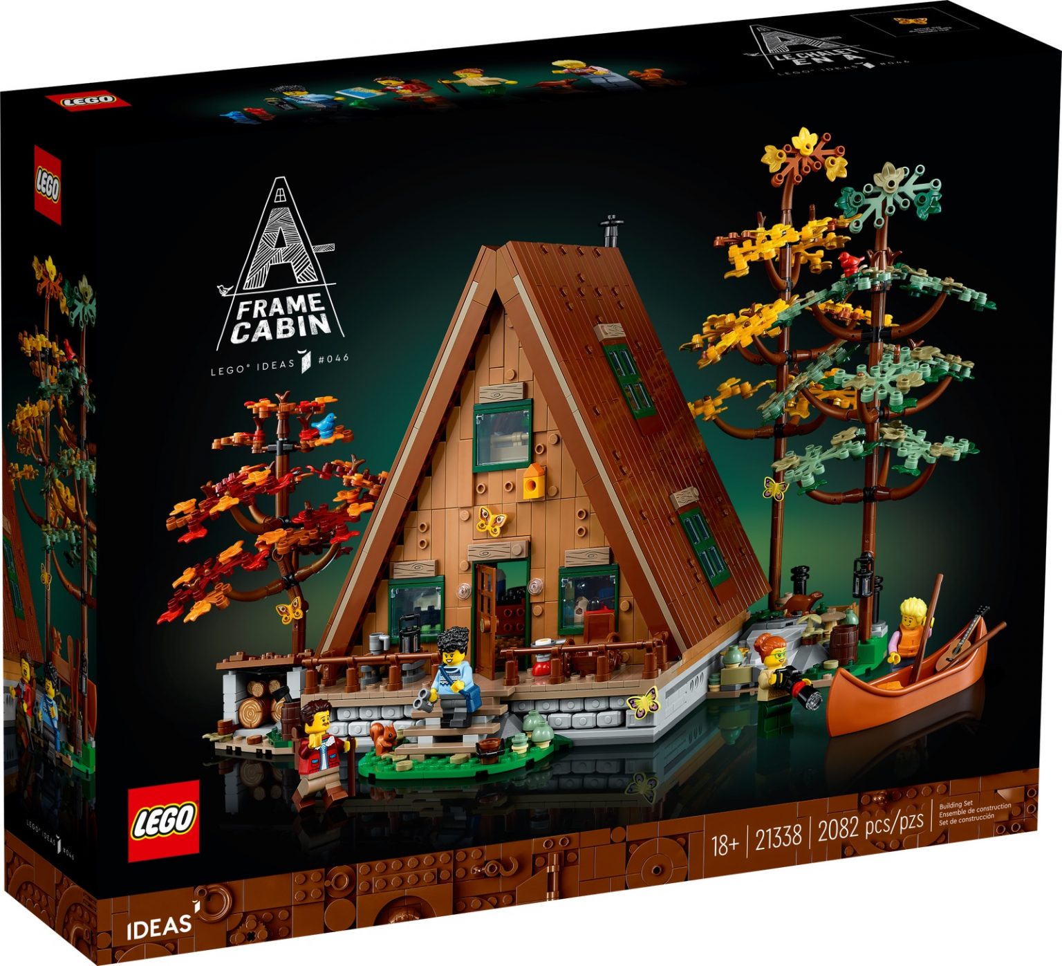 LEGO Ideas 21338 A-Frame Cabin unveiled [News] - The Brothers Brick ...