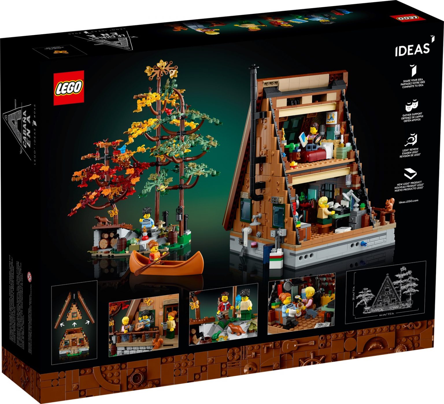 LEGO Ideas 21338 A-Frame Cabin unveiled [News] - The Brothers Brick ...