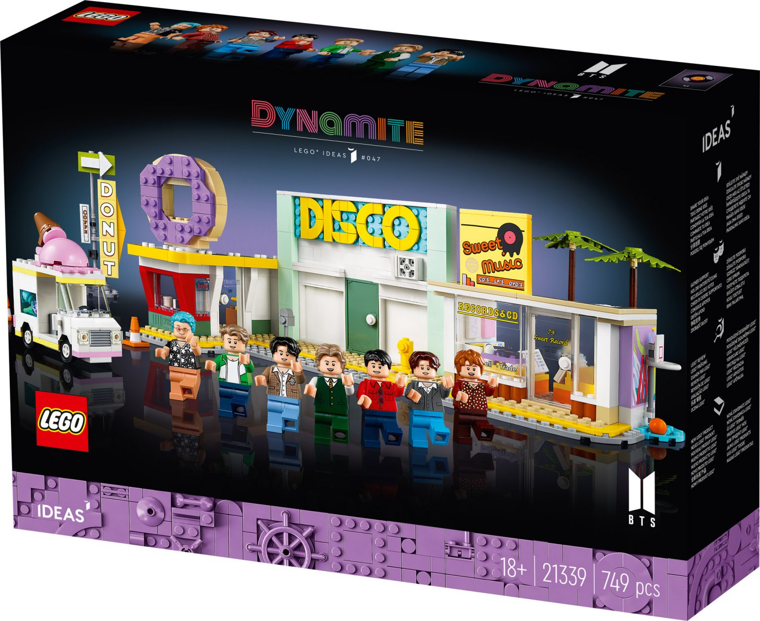 LEGO Ideas 21339 BTS Dynamite - TR3X2 (18) - The Brothers Brick | The ...
