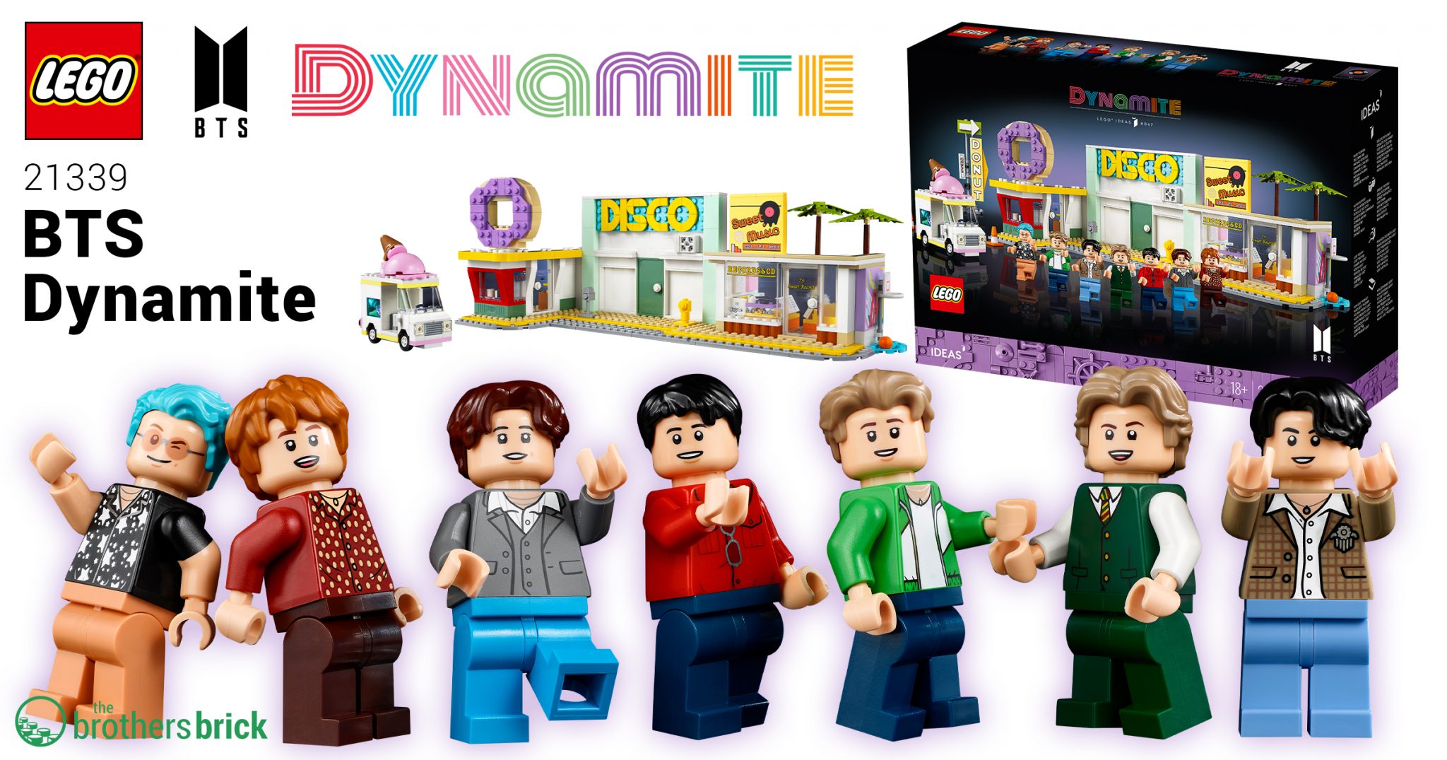LEGO Ideas 21339 BTS Dynamite - TR3X2 - TBB Cover - The Brothers Brick ...