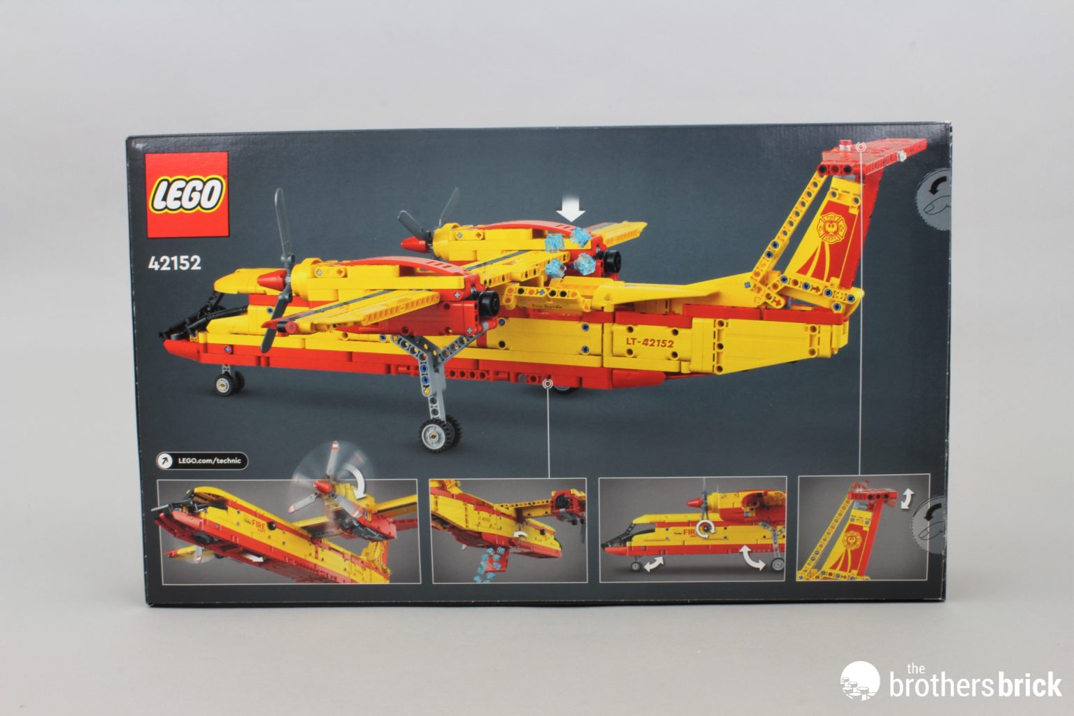 LEGO Technic 42152 Firefighter Aircraft - TBB Review - (2) - The ...