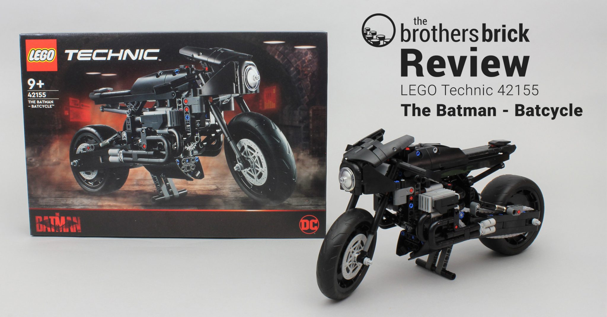 LEGO Technic 42155 The Batman Batcycle [Review] - The Brothers Brick ...