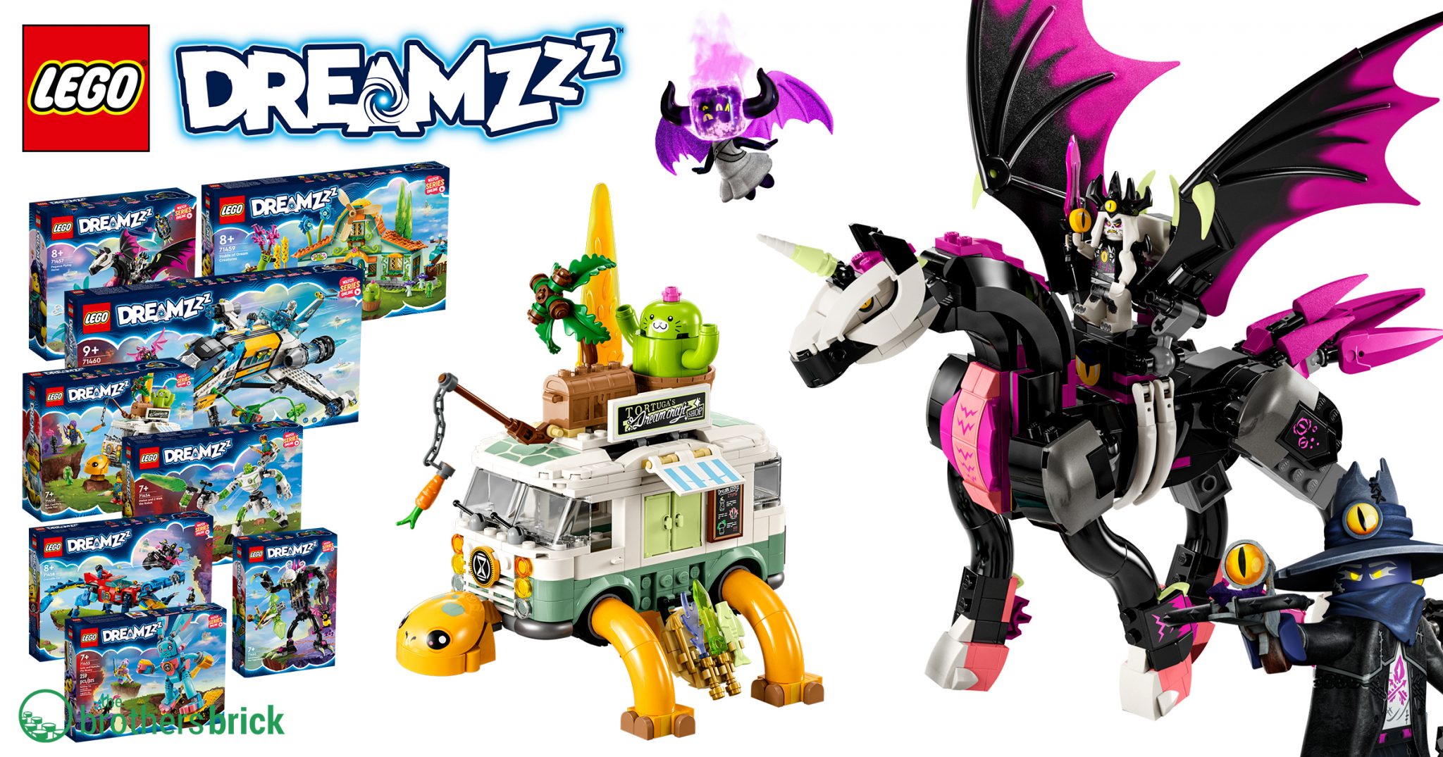 LEGO reveals new DreamZzz theme with 10 trippy sets and tie-in show ...