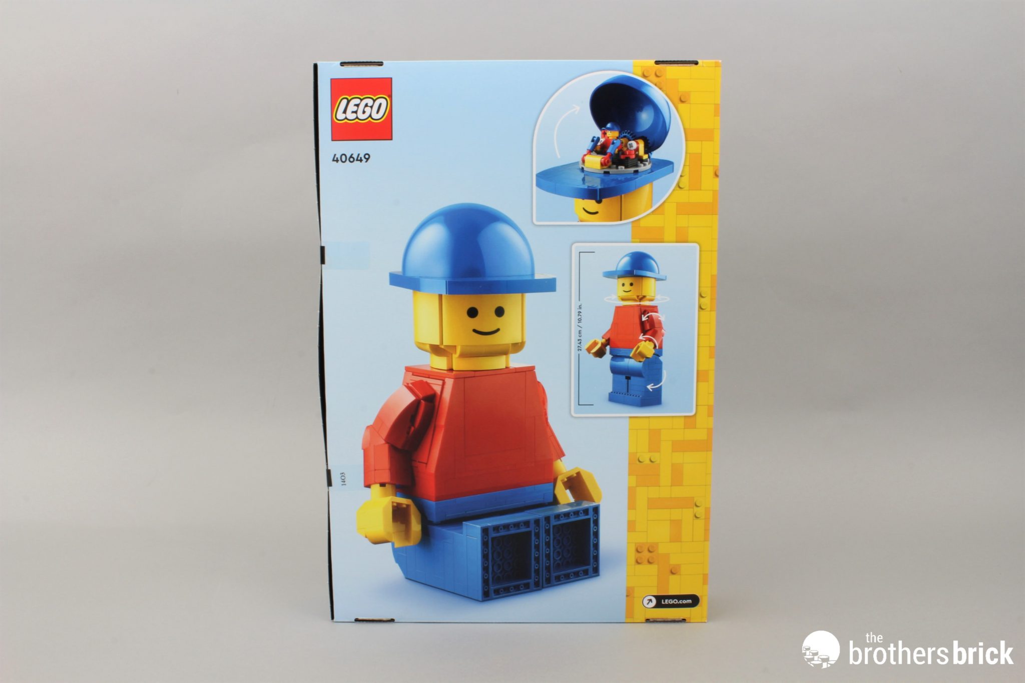 LEGO 40649 Up-Scaled LEGO Minifigure - TBB Review - (2) - The Brothers ...