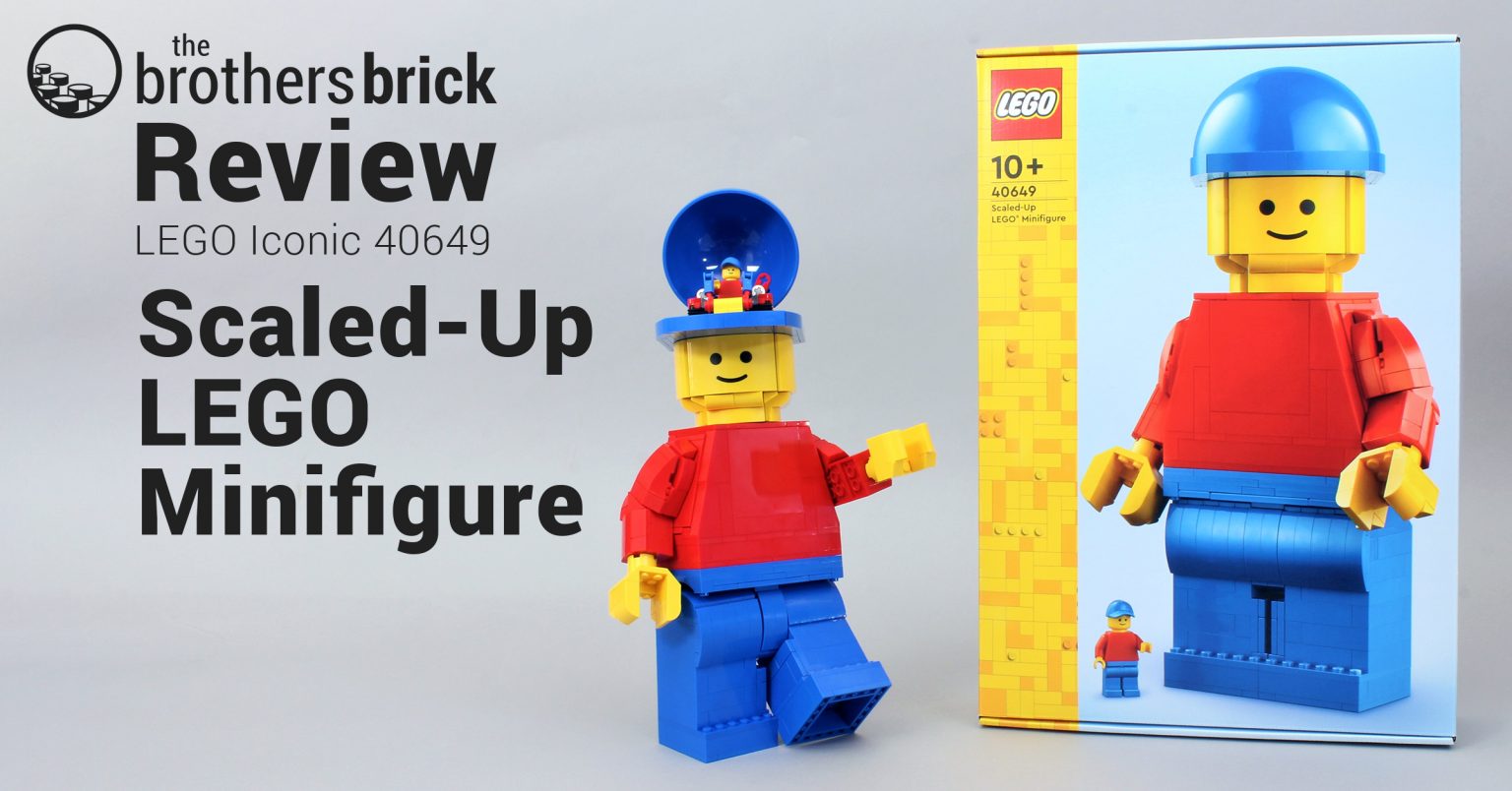 LEGO 40649 Up-Scaled LEGO Minifigure - TBB Review - Cover - The ...