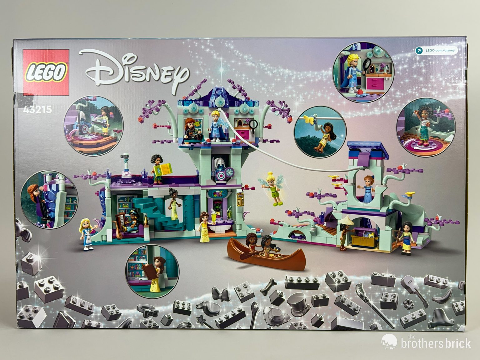 LEGO Disney 43215 The Enchanted Treehouse - TBB Review VR455-31 - The ...