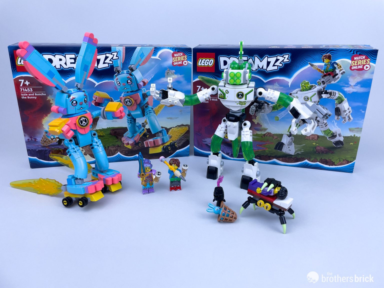 LEGO Dreamzzz 71453 Izzie and Bunchu the Bunny and 71454 Mateo and Z ...