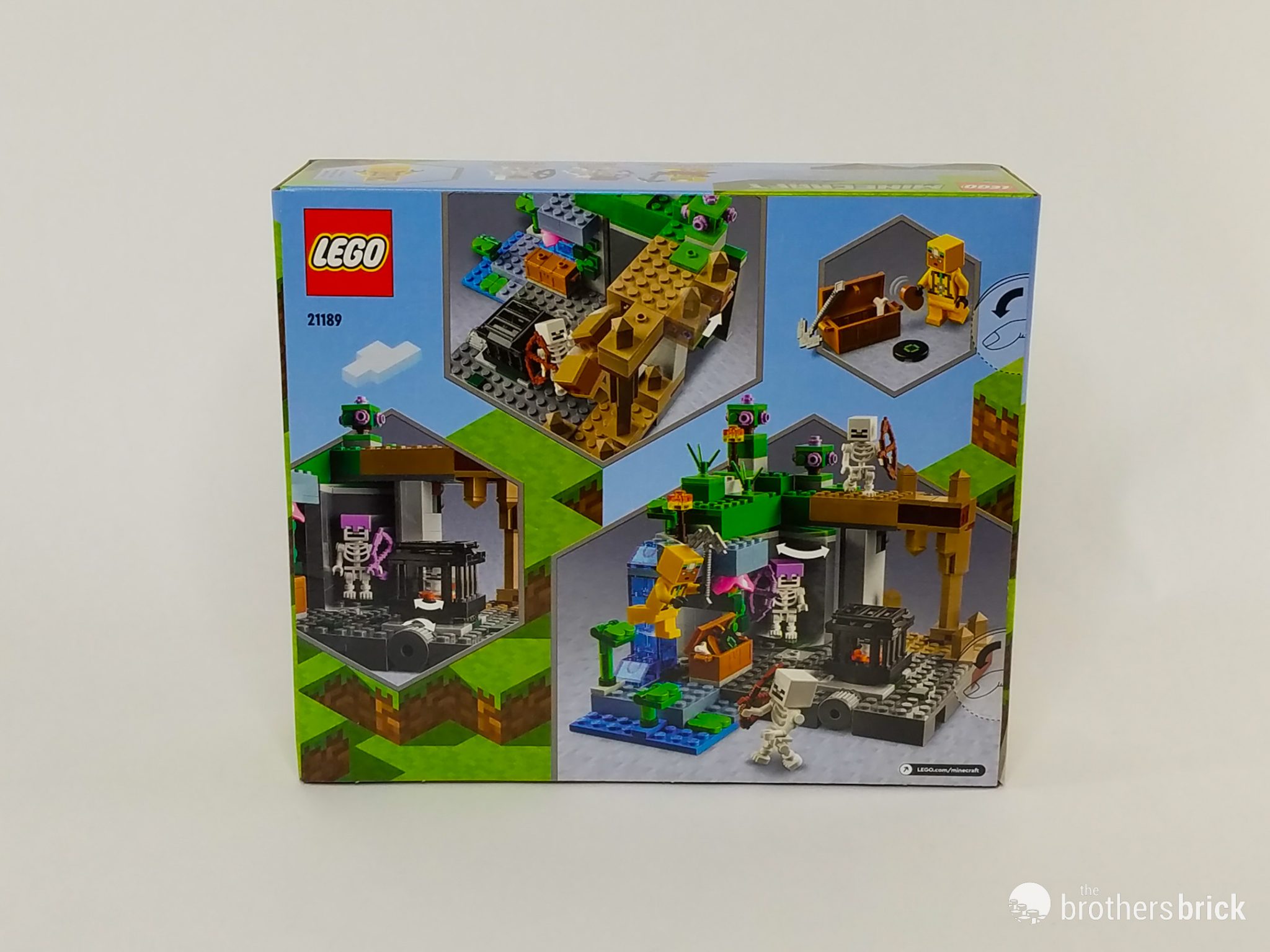 LEGO Minecraft 21189 - The Skeleton Dungeon - Review-MCZED-11 - The ...
