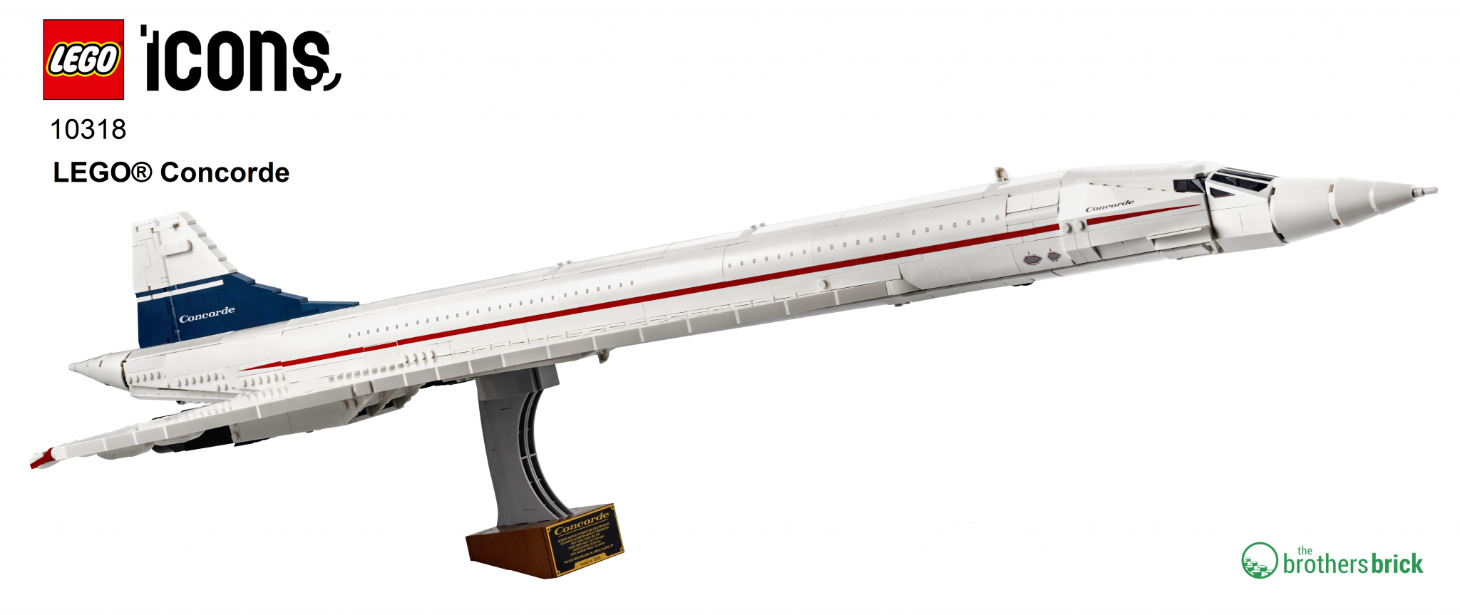 LEGO unveils 2,083-piece Airbus Concorde model in the Icons line [News ...