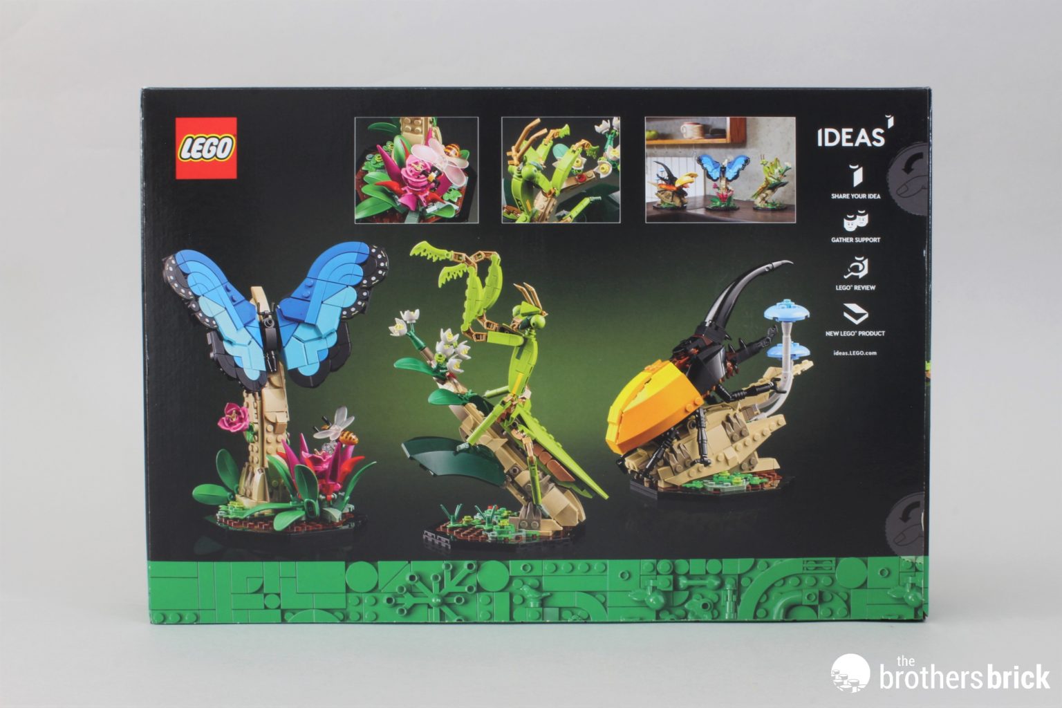 LEGO Ideas 21342 The Insect Collection - Botanicals meets animals ...