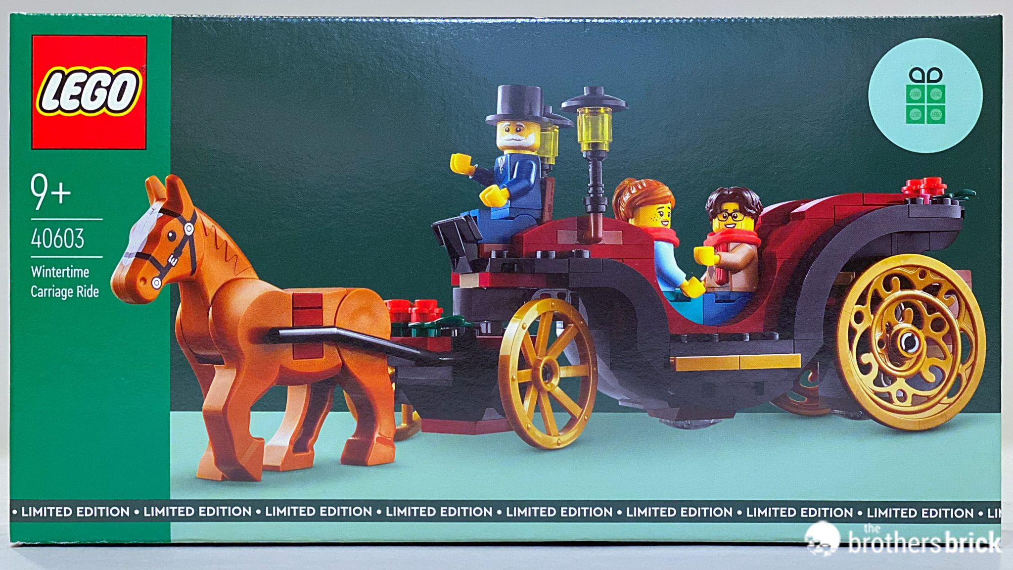 LEGO 40603 Wintertime Carriage Ride and 40604 Christmas Décor Set ...