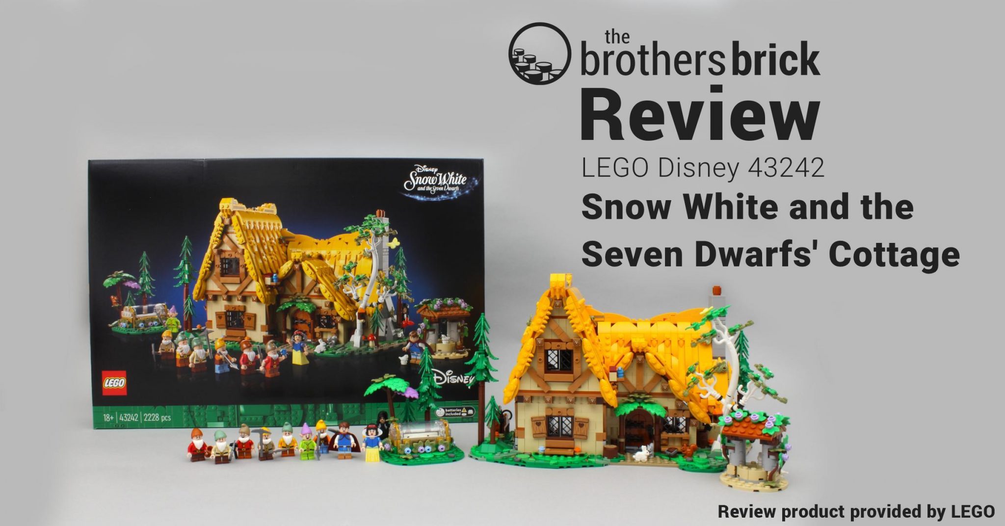 LEGO Disney 43242 Snow White and the Seven Dwarfs' Cottage - TBB Review ...