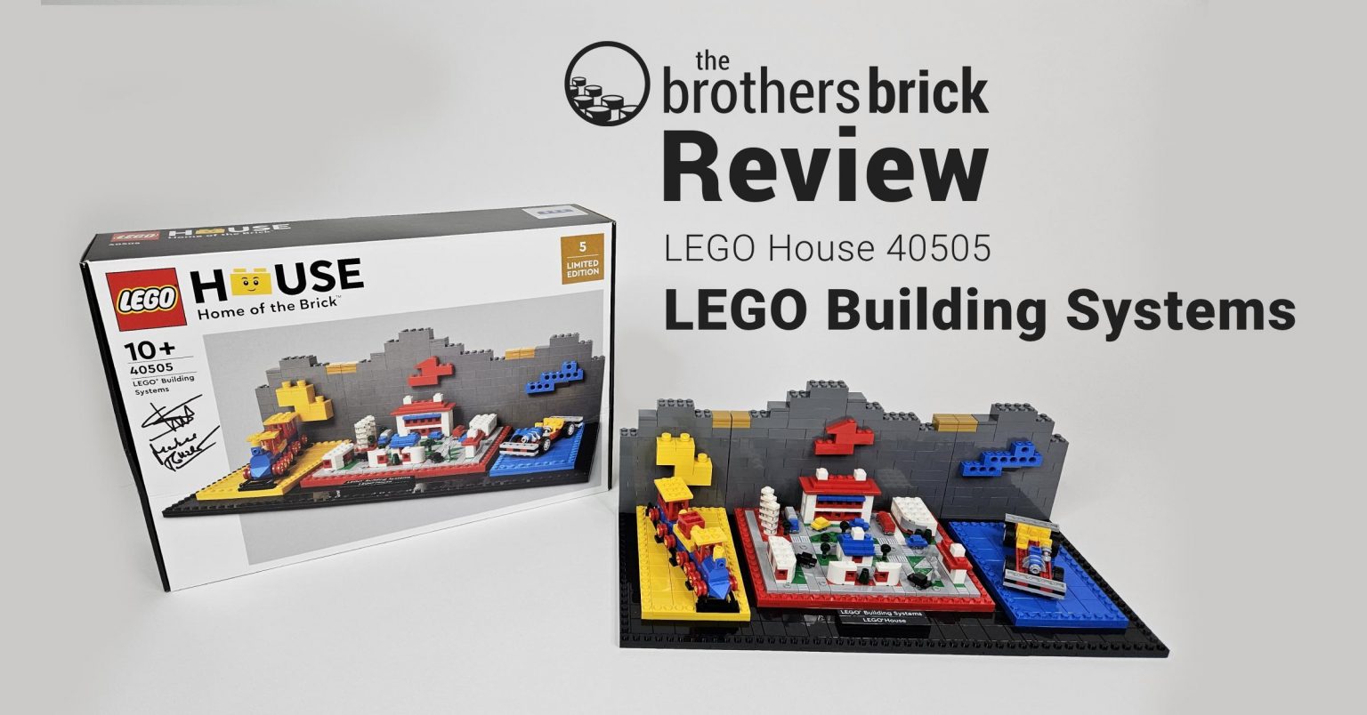 LEGO House 40505 LEGO Building Systems - A historical triple threat of ...