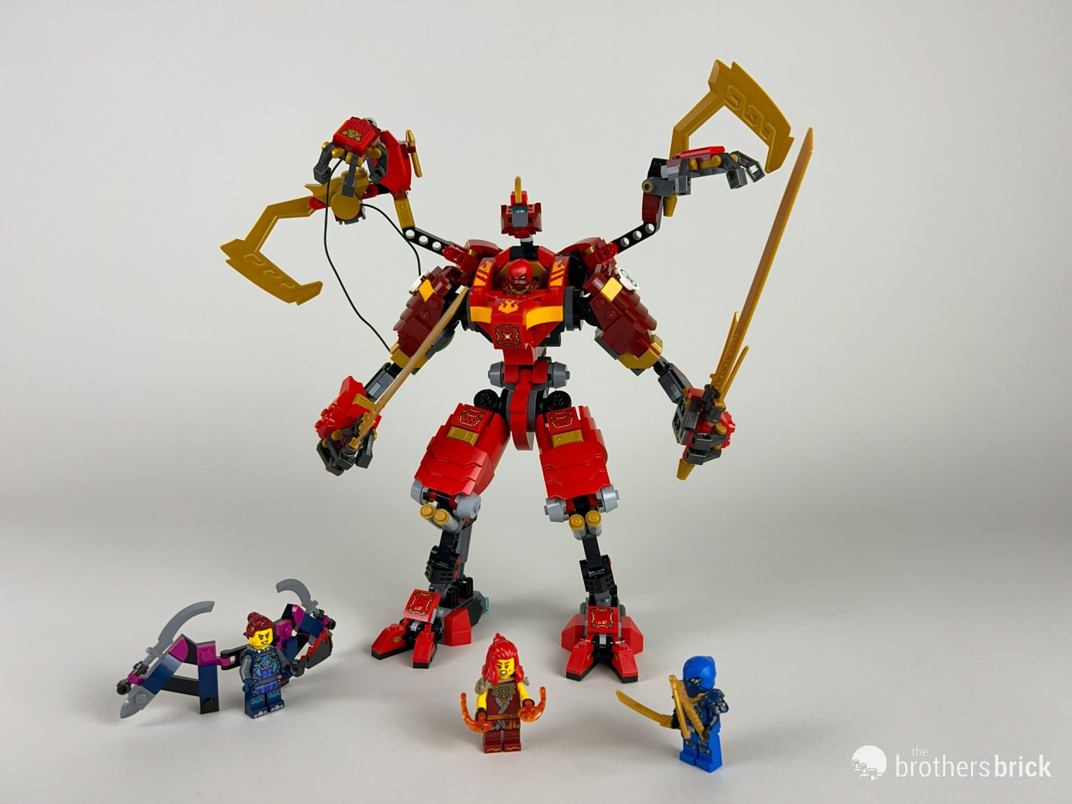 LEGO Ninjago 71812 Kai's Ninja Climber Mech - REVIEW NJGO-08 - The ...