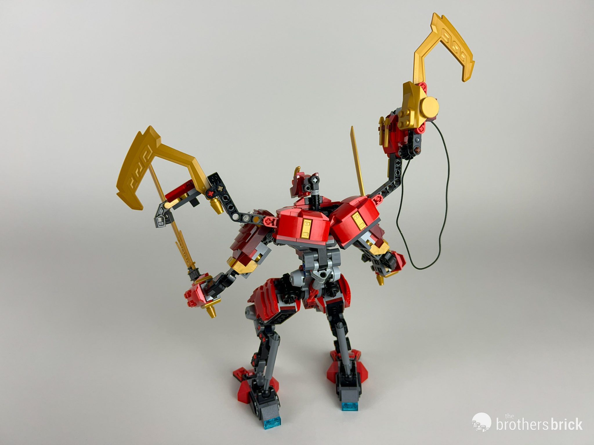 LEGO Ninjago 71812 Kai's Ninja Climber Mech [REVIEW] - The Brothers ...