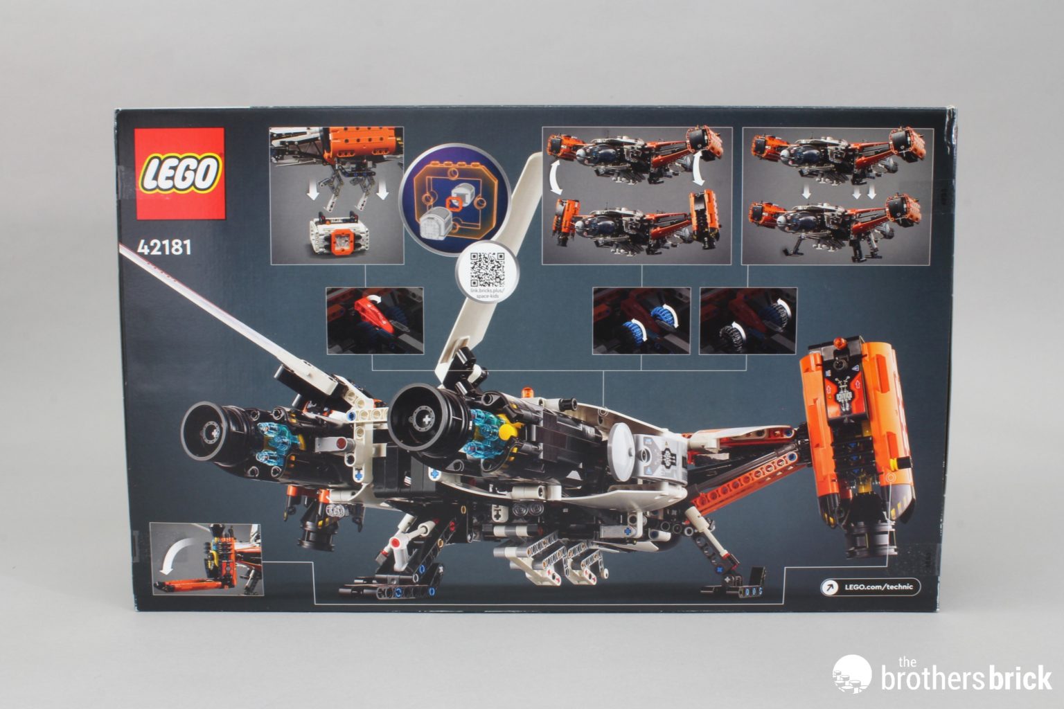 LEGO Technic 42181 VTOL Heavy Cargo Spaceship LT81 - Super swooshable ...