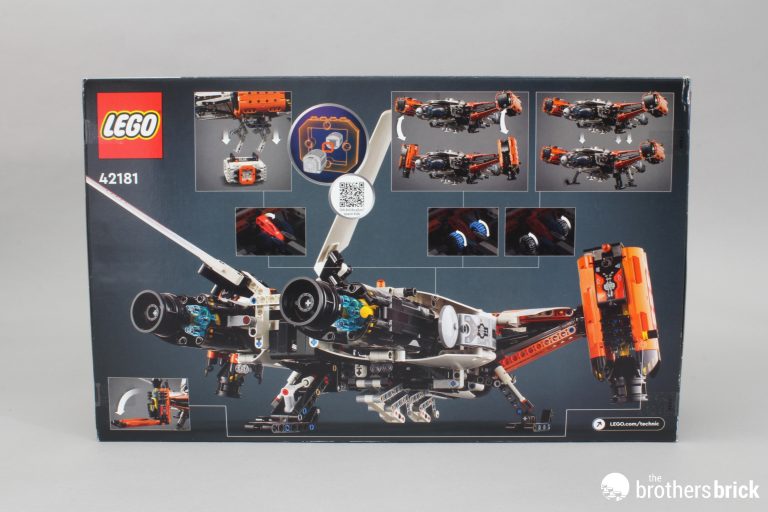LEGO Technic 42181 VTOL Heavy Cargo Spaceship LT81 - Super swooshable ...