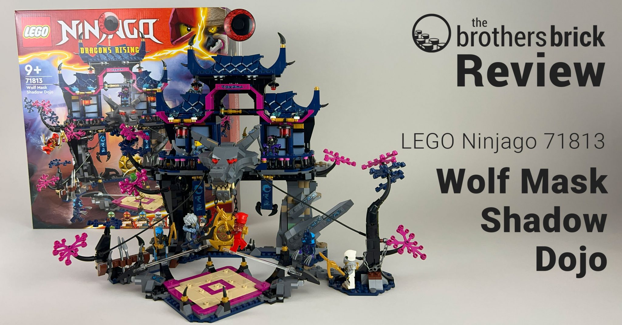 LEGO Ninjago 71813 Wolf Mask Shadow Dojo [REVIEW] - The Brothers Brick ...