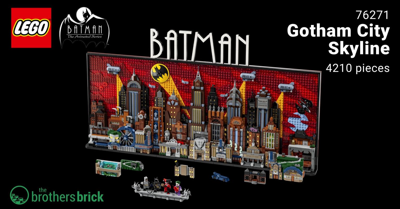 LEGO celebrates Batman: The Animated Series with 76271 Gotham City ...