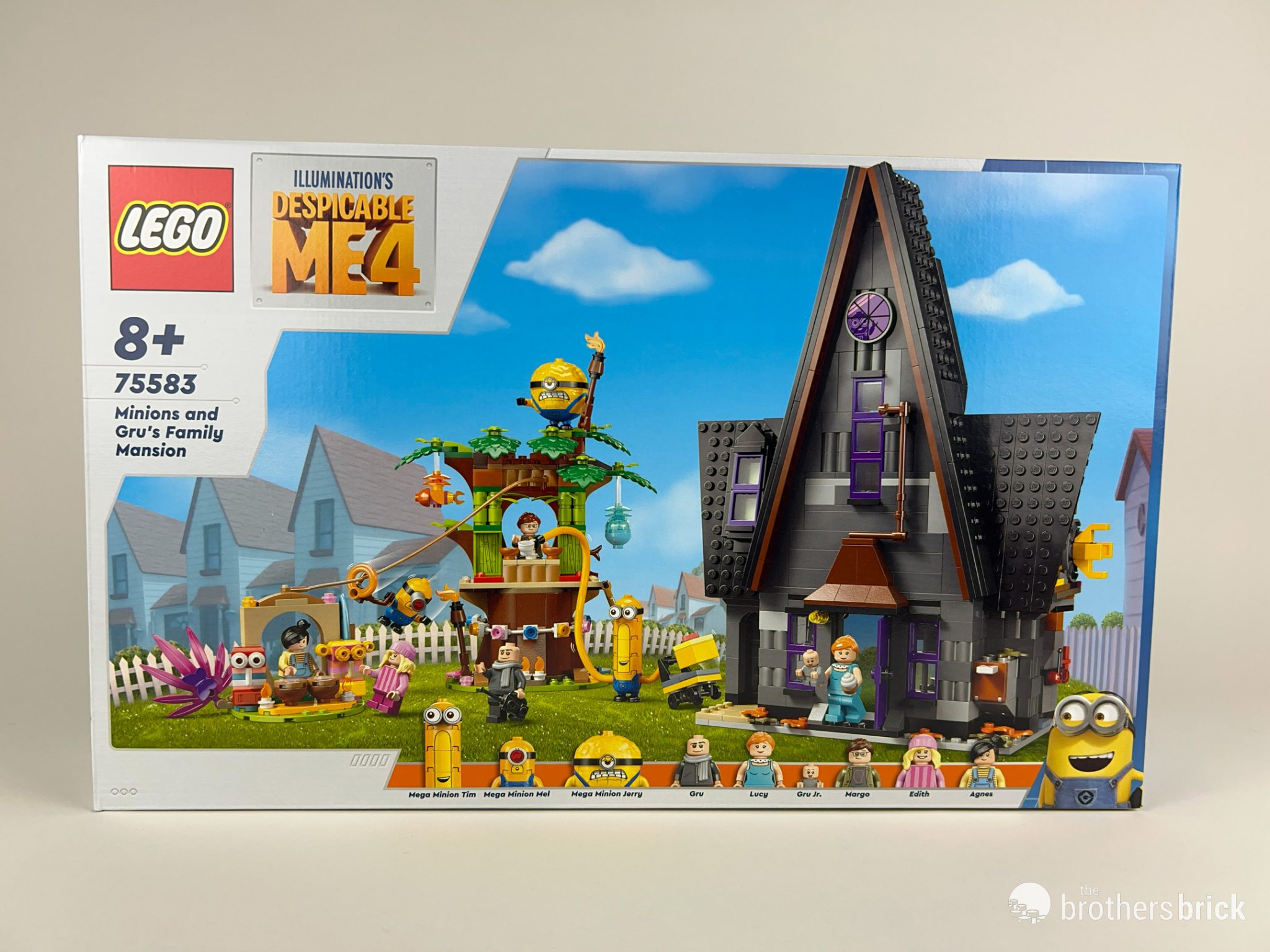 LEGO Despicable Me 4 75583 Minions and Gru's Family Mansion [REVIEW ...