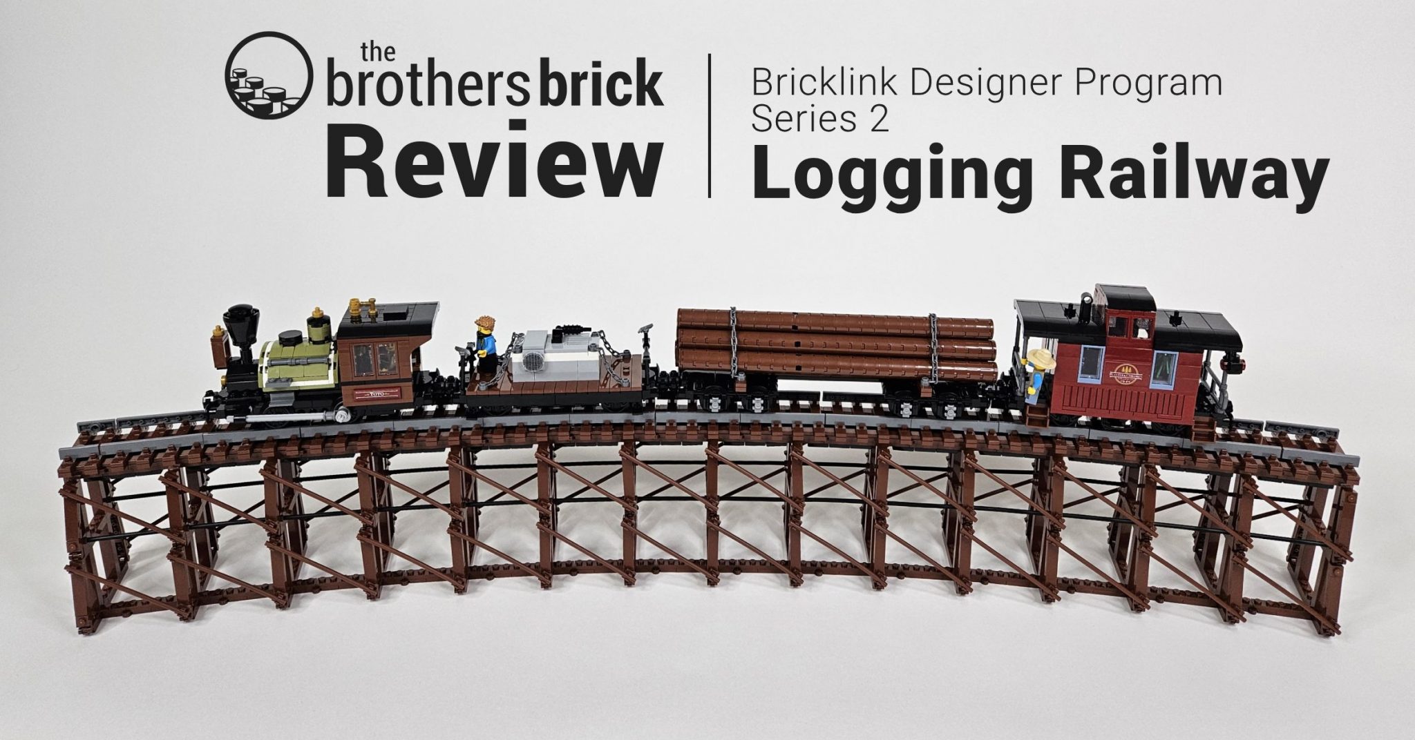 BrickLink Designer Program Series 2 – Logging Railway: A trial of ...