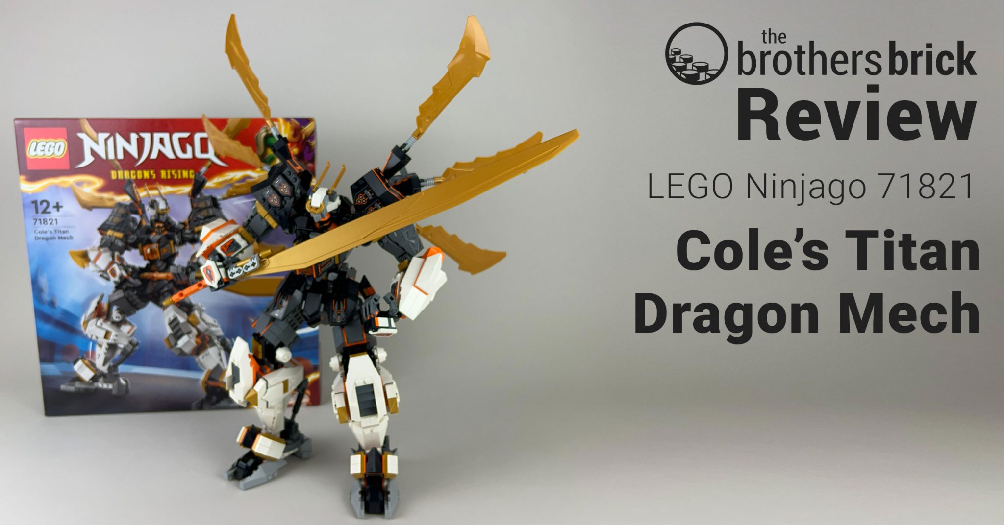LEGO Ninjago 71821 Cole's Titan Dragon Mech - A Truly Tanky Titan ...