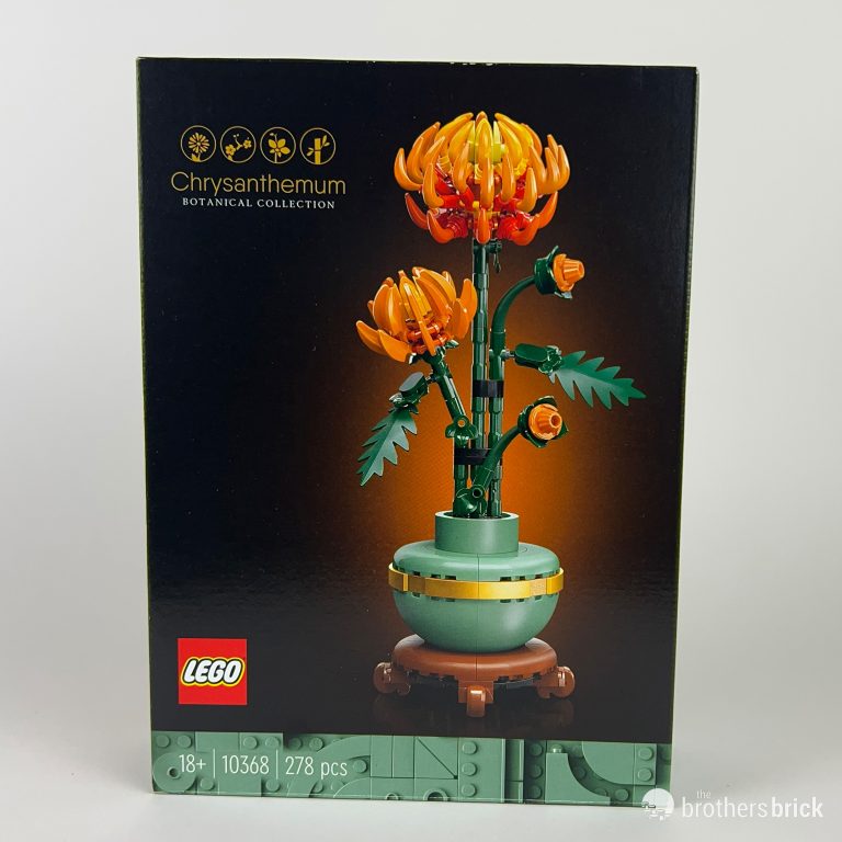 LEGO Icons Botanical Collection 10368 Chrysanthemum - more than another ...