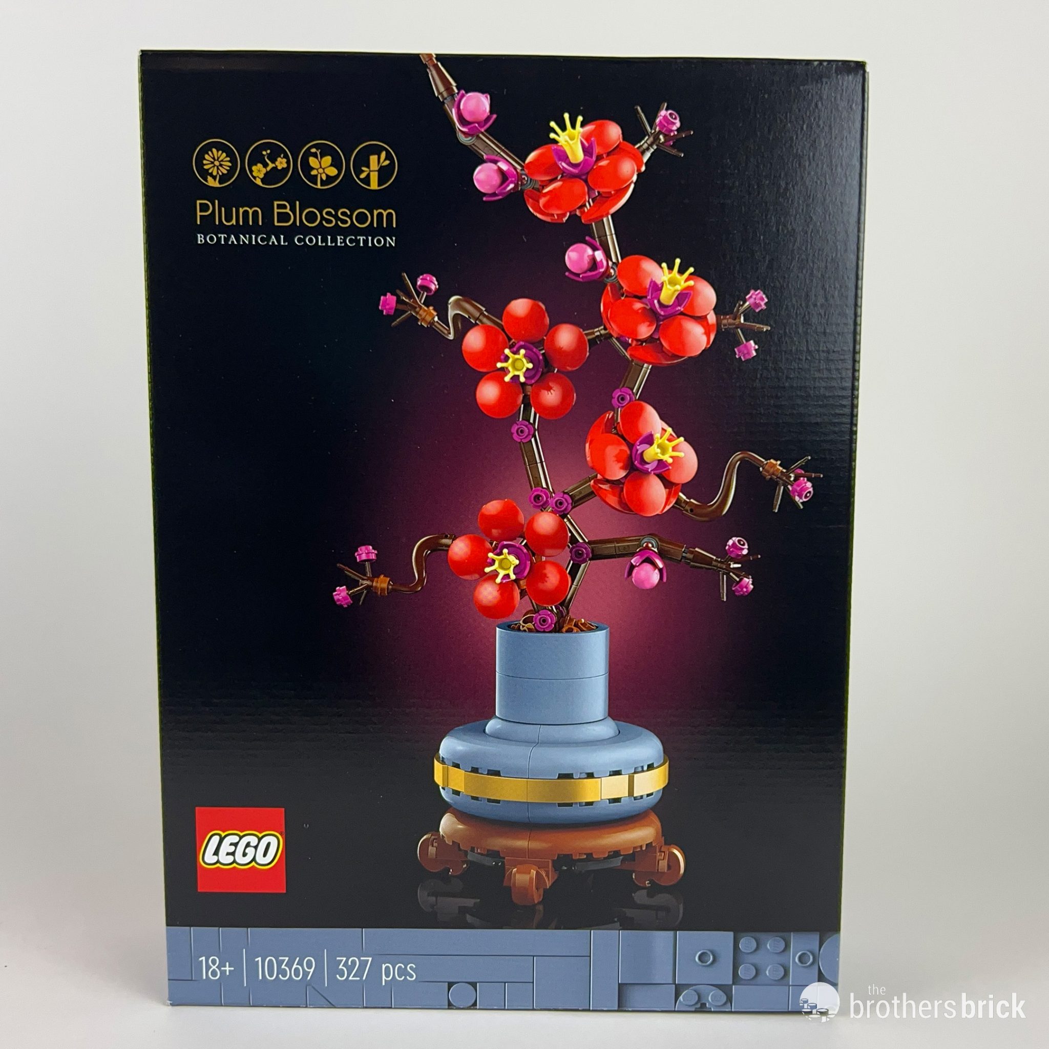 LEGO Icons Botanical Collection 10369 Plum Blossom [Review] - The ...