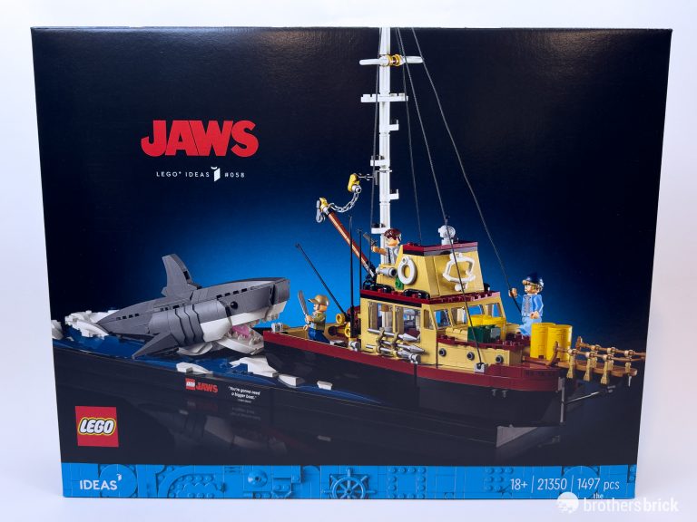 LEGO Ideas 21350 Jaws: You're gonna build a pretty big boat [Review ...