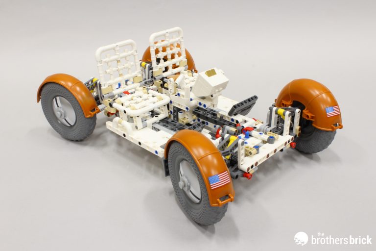 LEGO Technic 42182 NASA Apollo Lunar Roving Vehicle - LRV - TBB Review ...