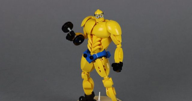 Maxx Davidson - Muscular Minion - The Brothers Brick | The Brothers Brick