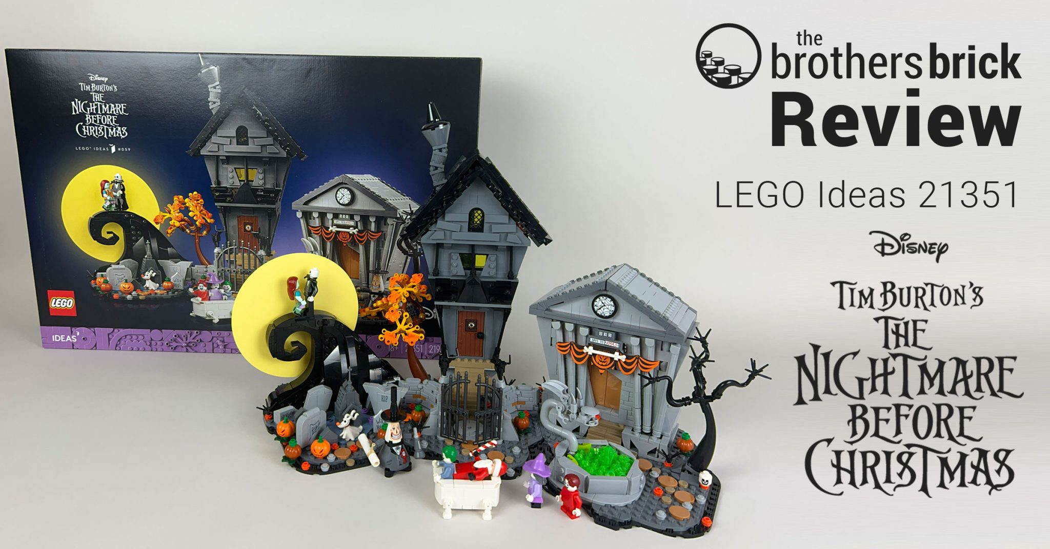 LEGO Ideas 21351 Disney Tim Burton's The Nightmare Before Christmas - a ...