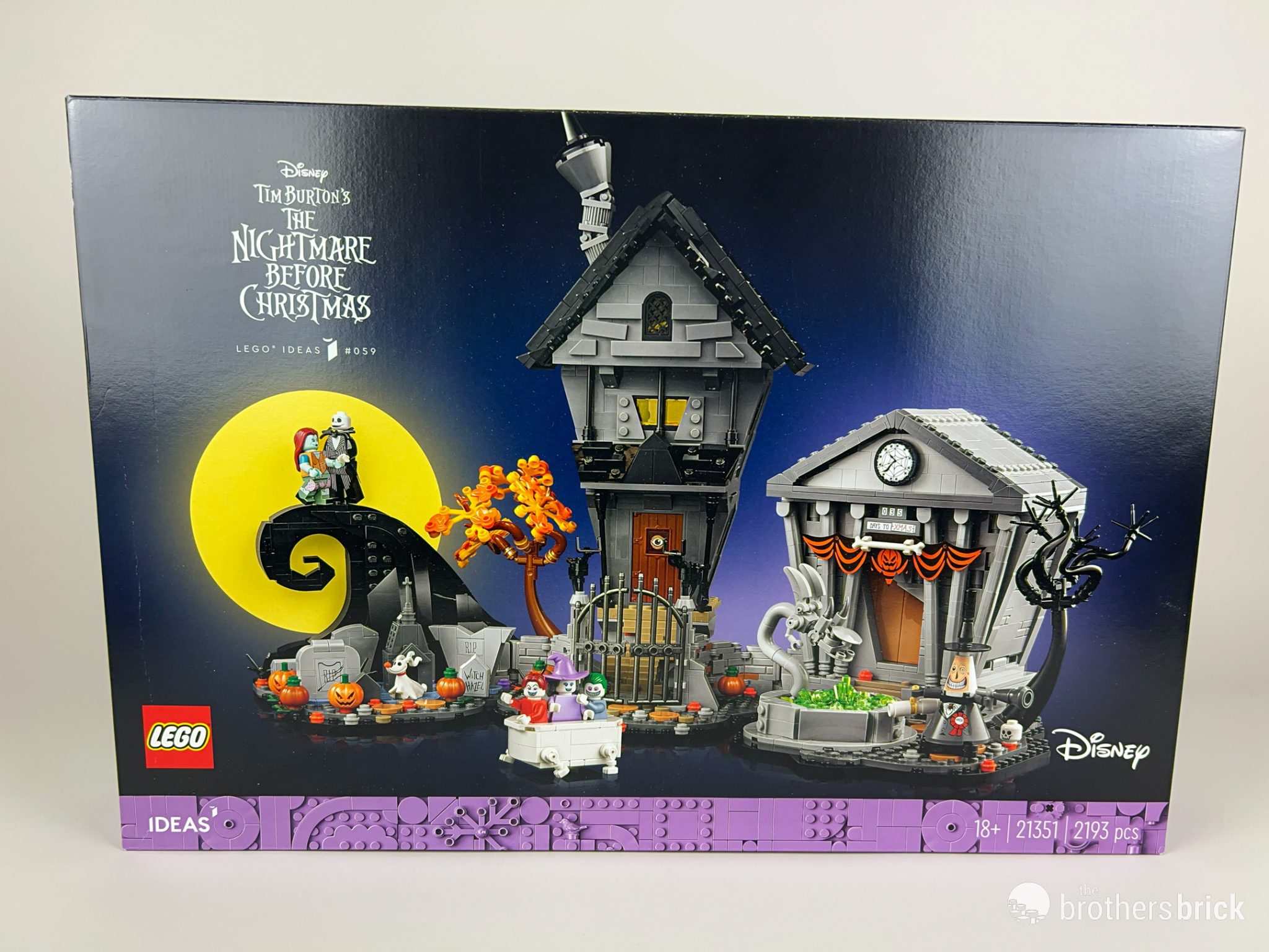 LEGO Ideas 21351 - The Nightmare Before Christmas - TBB Review - HLWN ...