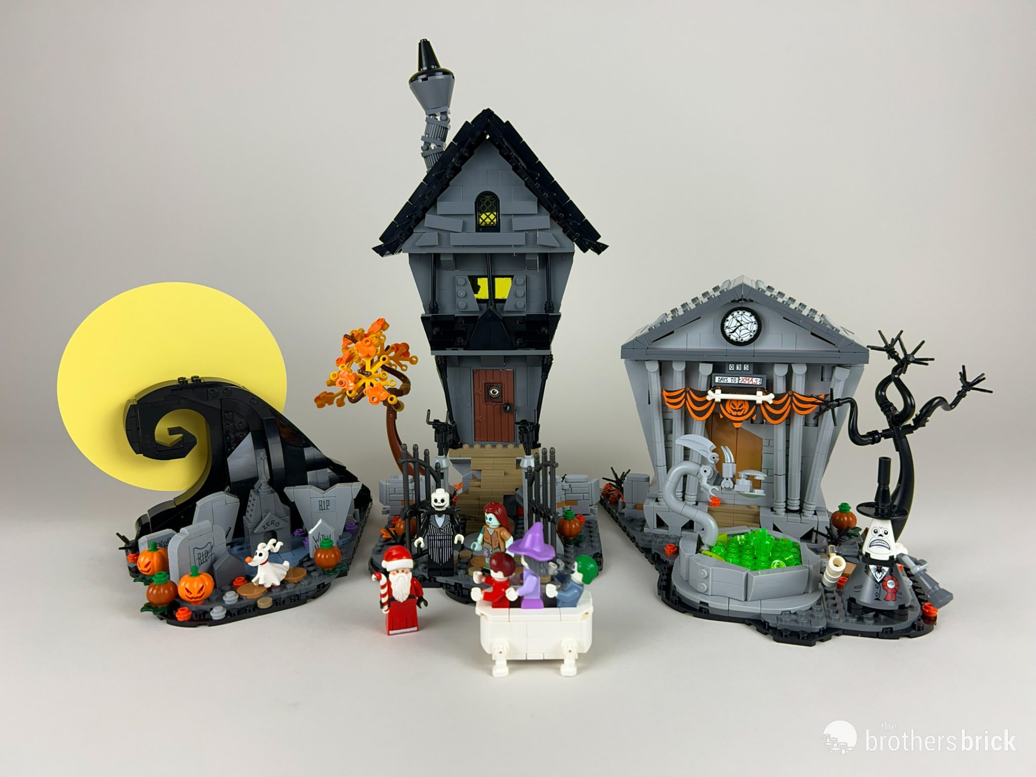LEGO Ideas 21351 - The Nightmare Before Christmas - TBB Review - HLWN ...