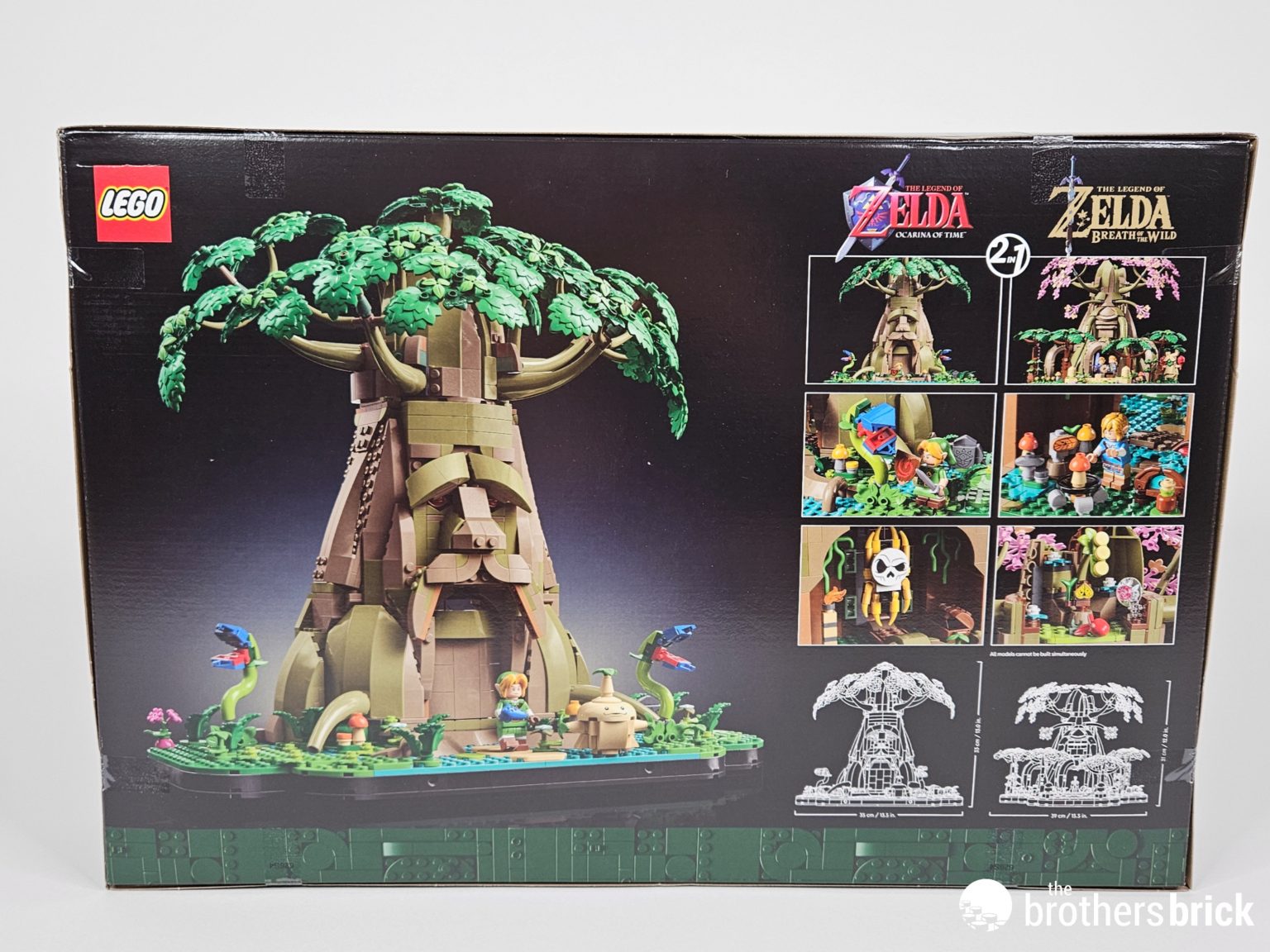 LEGO The Legend of Zelda 77092 Great Deku Tree 2-in-1 - Part 1: Breath ...